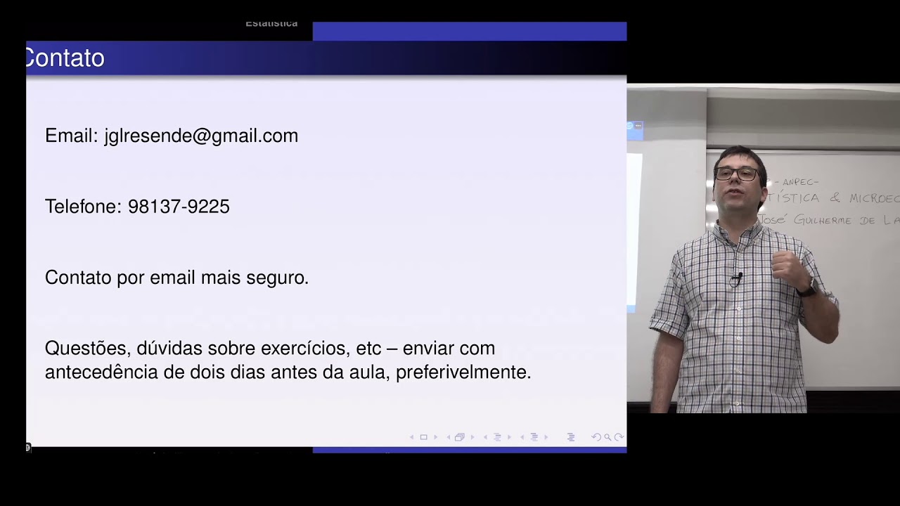 Aula Microeconomia e Estatística no Exame ANPEC | Curso Cecília Menon