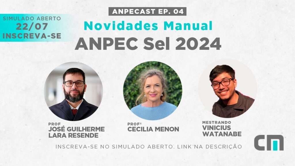 Simulado Aberto Exame ANPEC: Preparação em microeconomia, estatística e ...